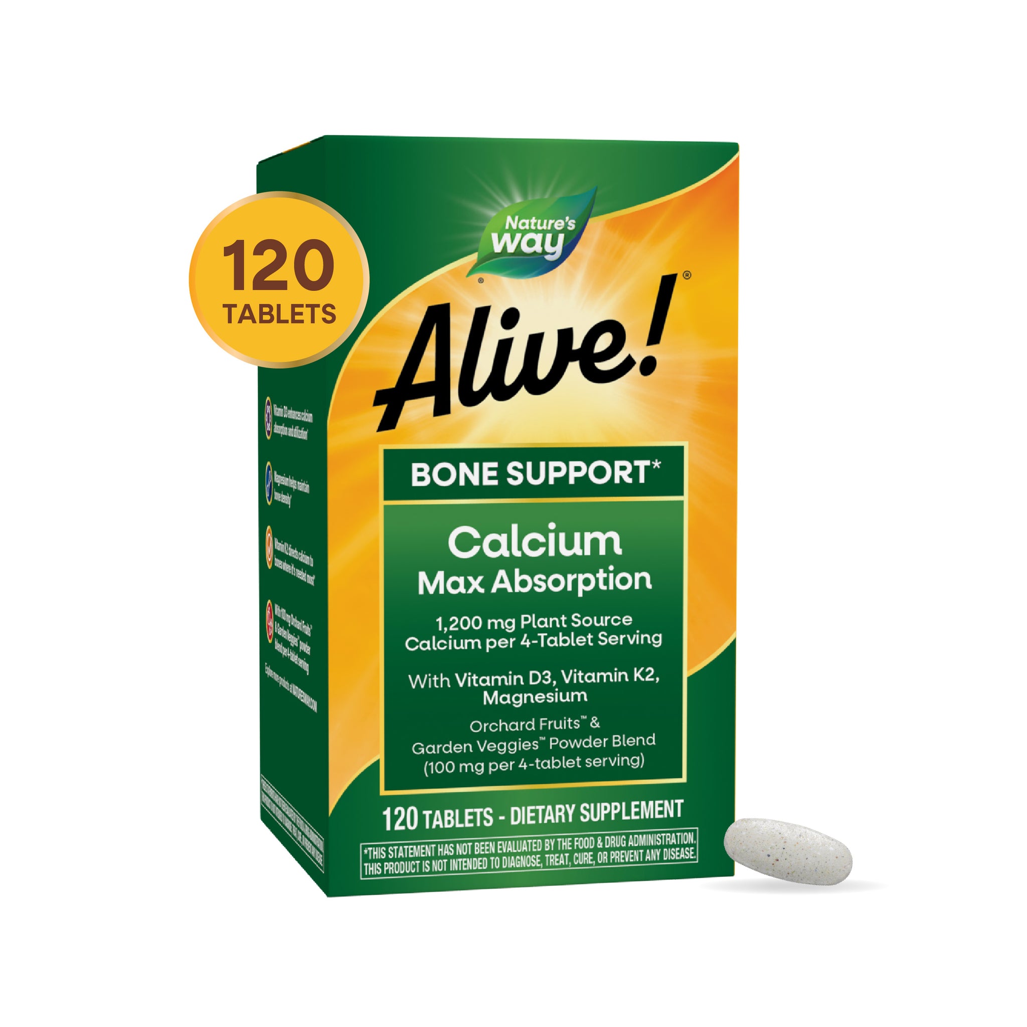 Alive!® Calcium Bone Support | Nature's Way®