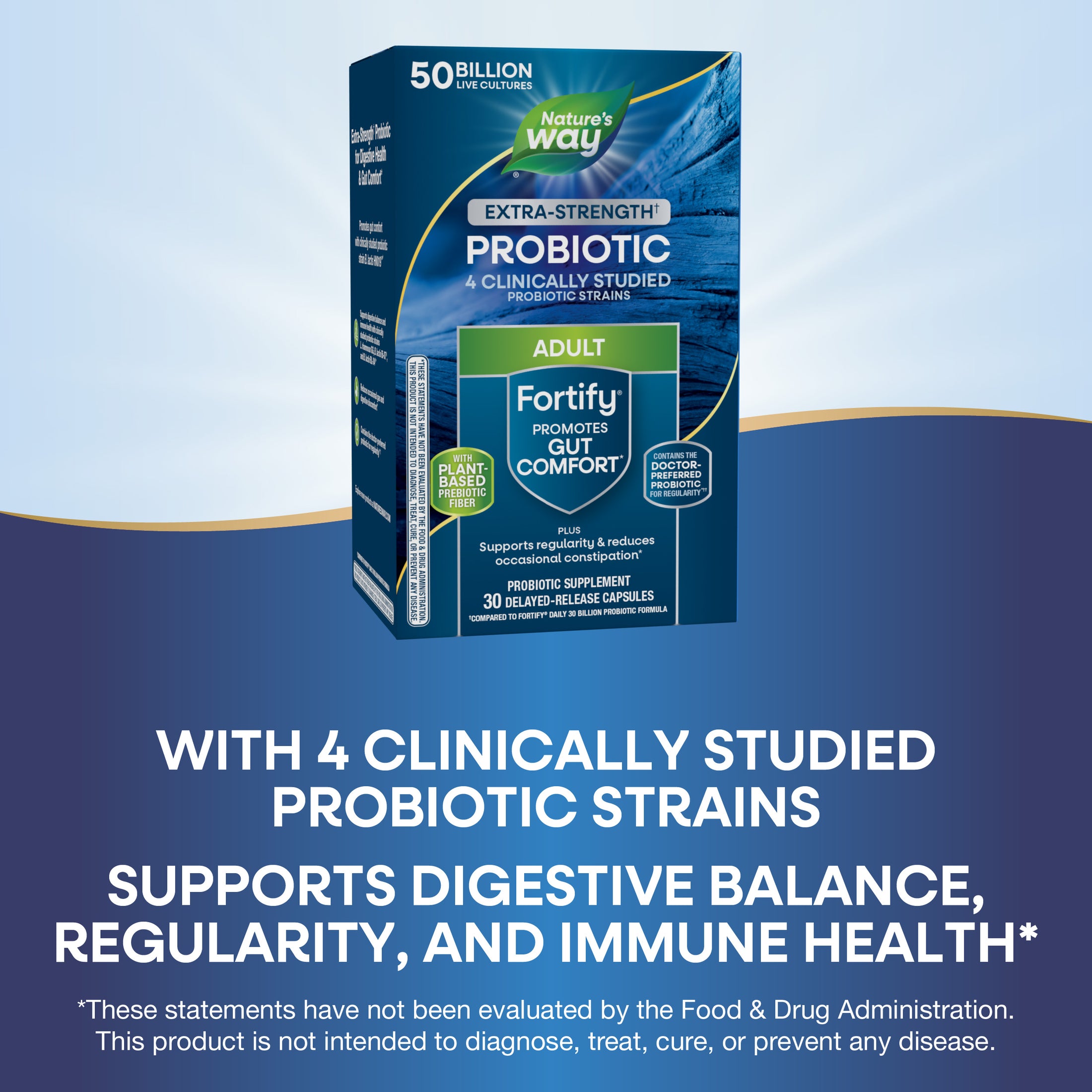 Fortify® Adult Extra-Strength† Probiotic | Nature's Way®