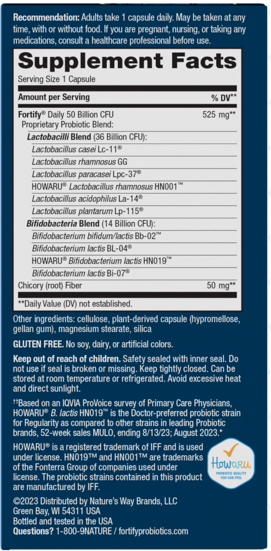 Fortify® Adult Extra-Strength† Probiotic | Nature's Way®