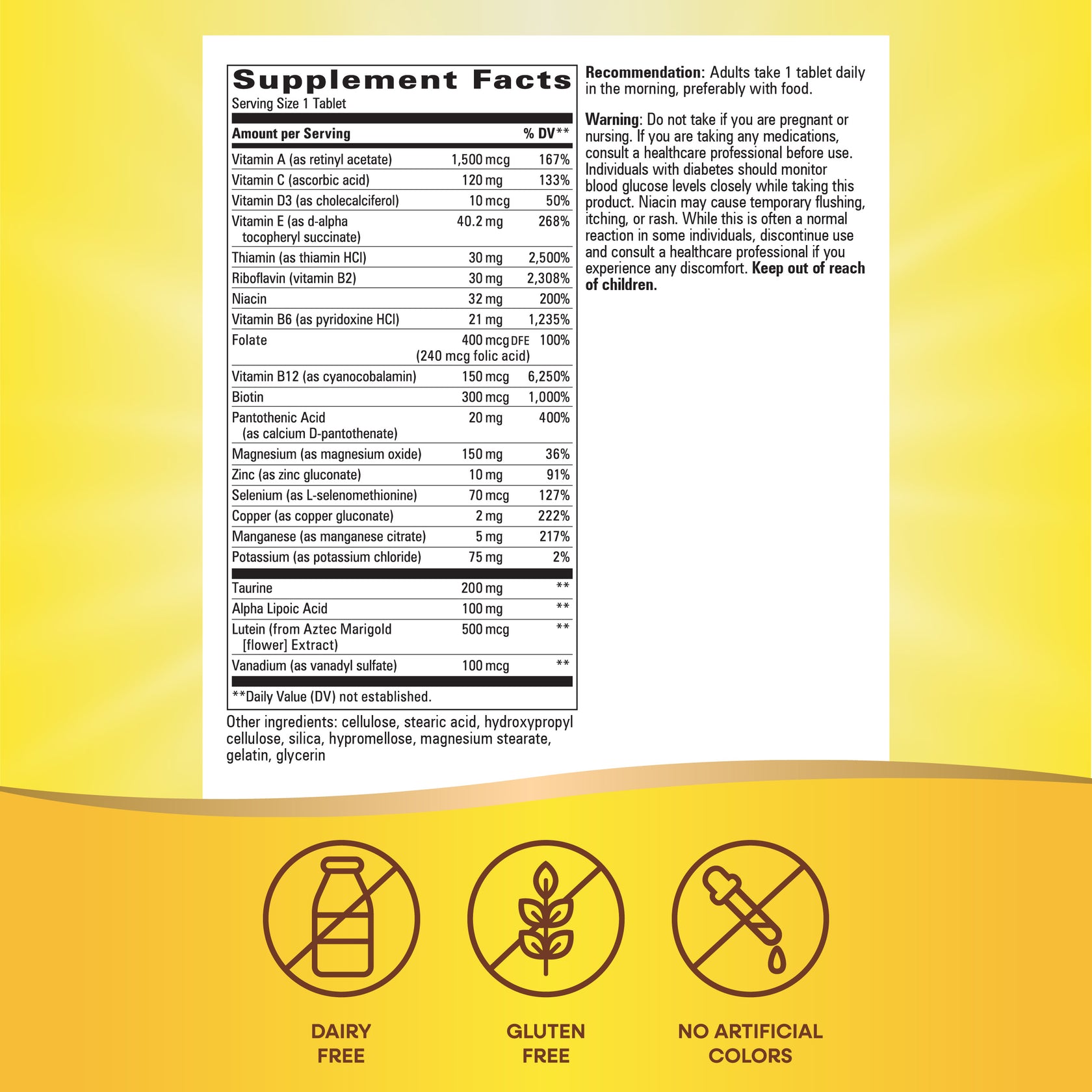 Alpha Betic® Multivitamin | Nature's Way®