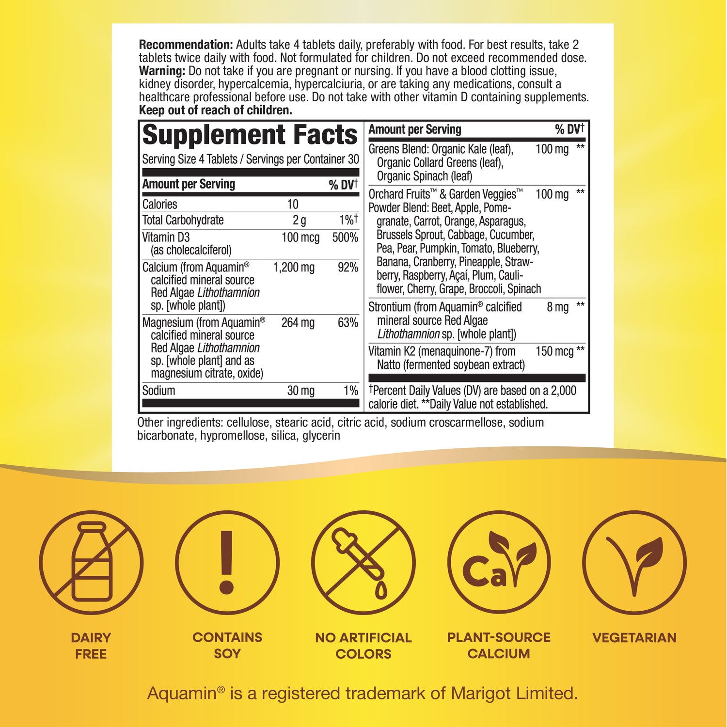Alive!® Calcium Bone Support | Nature's Way®