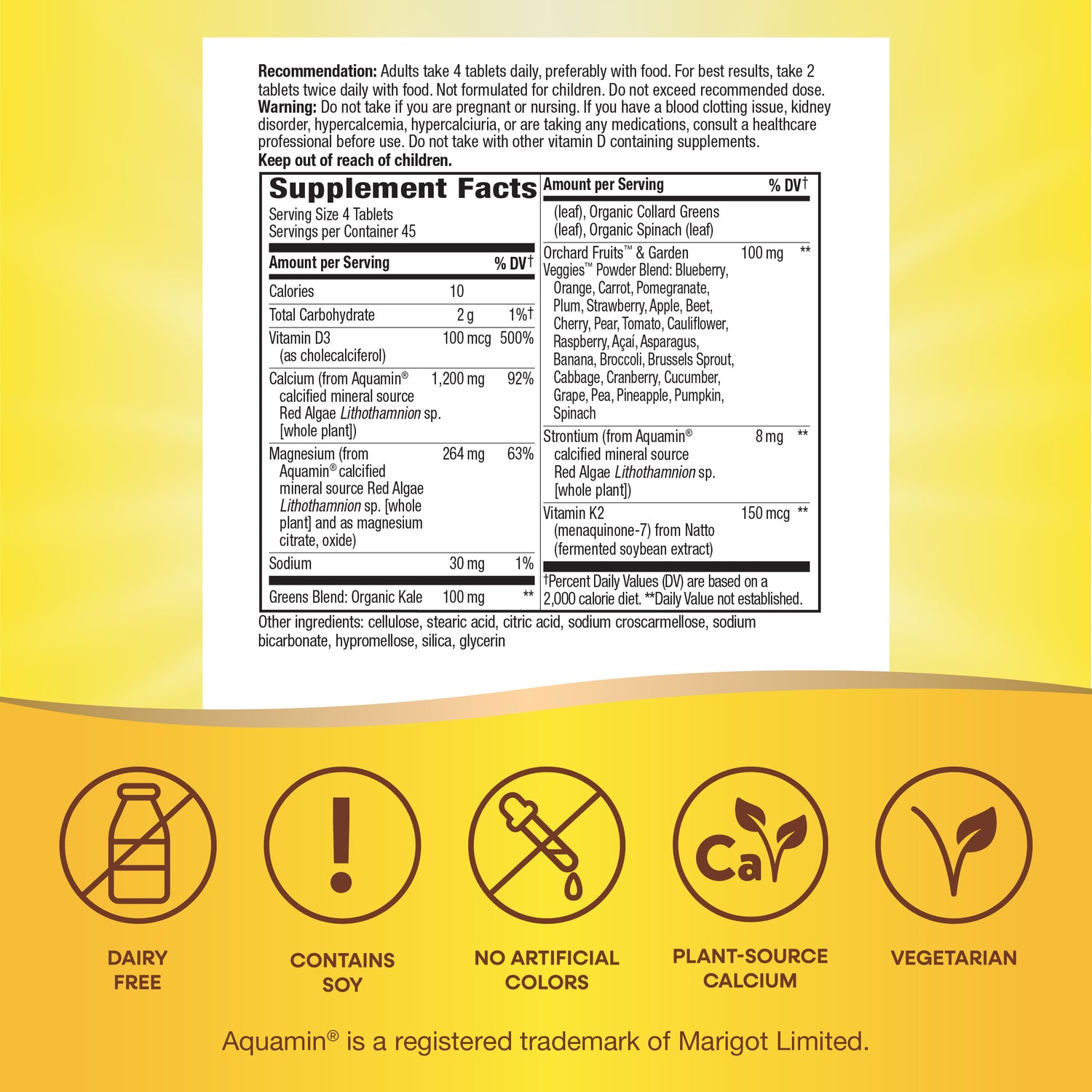 Alive!® Calcium Bone Support | Nature's Way®