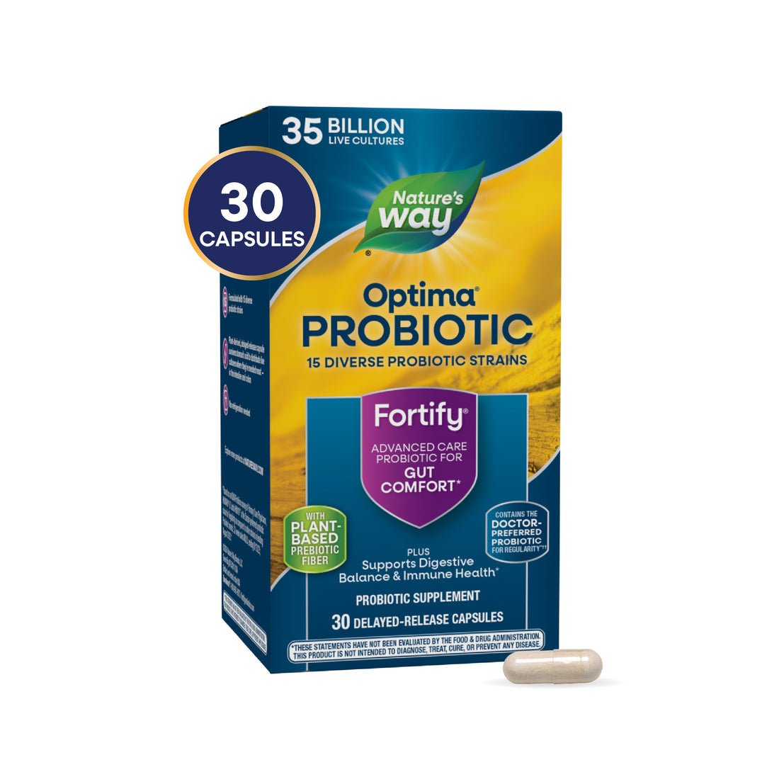 Fortify® Optima® 35 Billion Probiotic | Nature's Way®