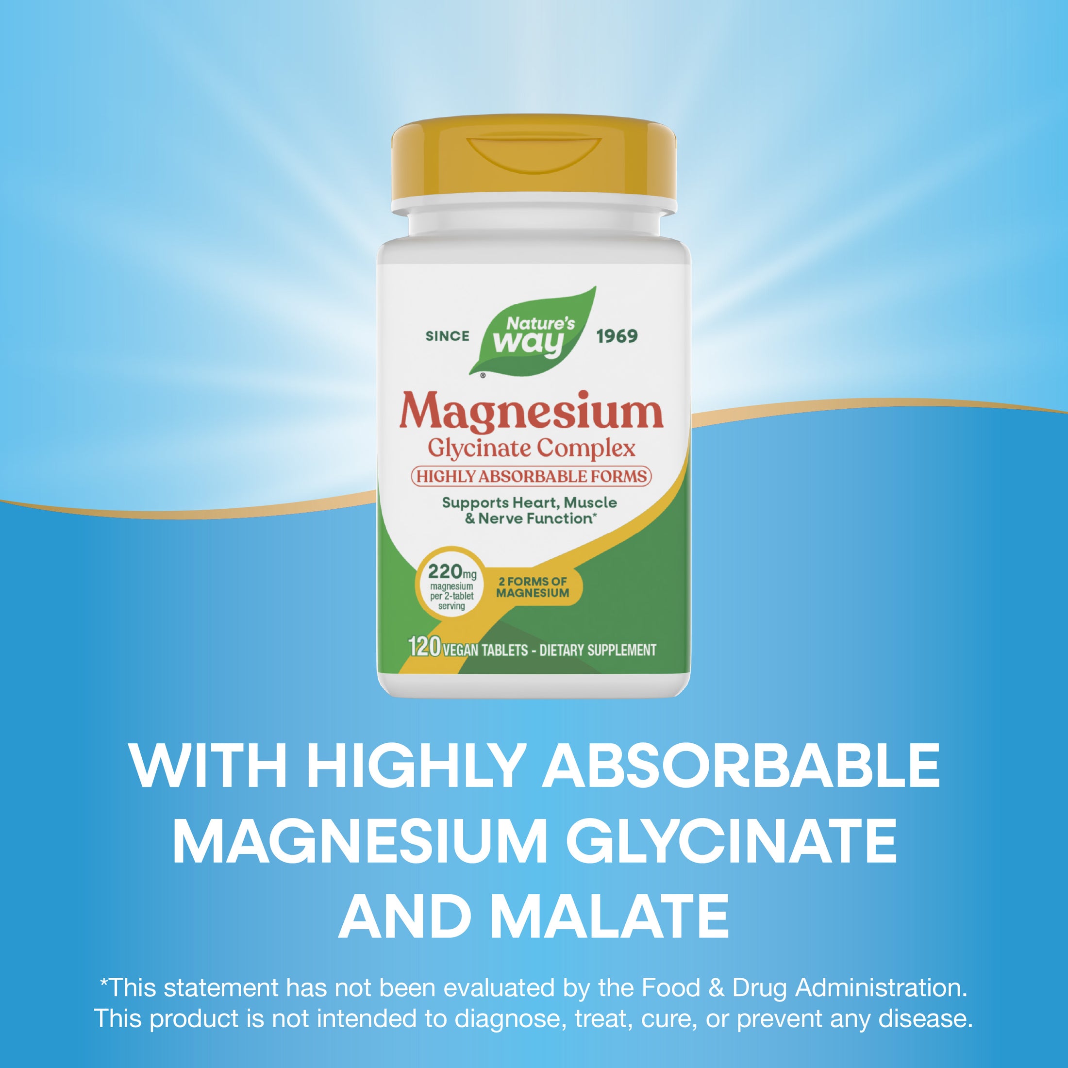 Magnesium Glycinate Complex | Nature's Way®