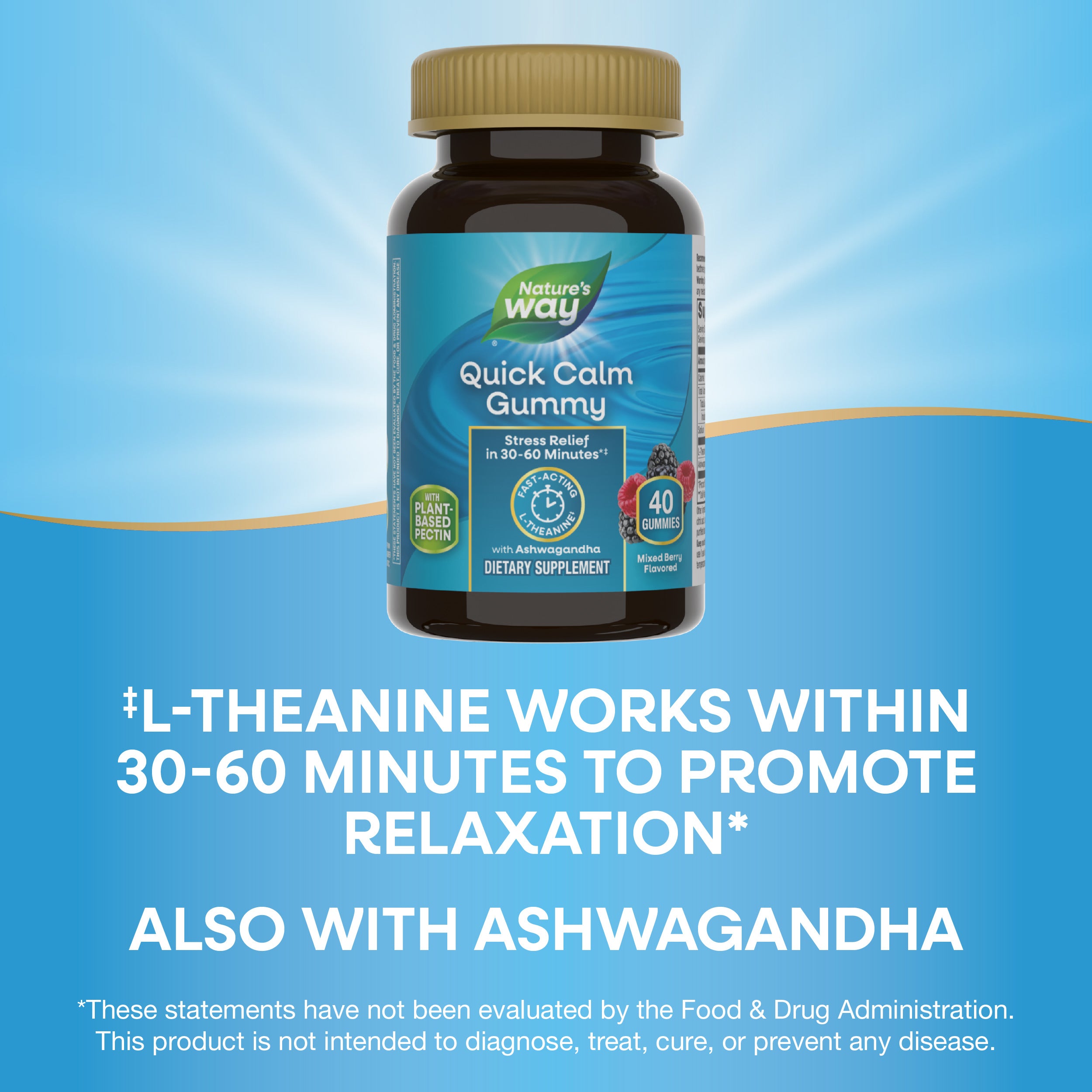 Quick Calm Gummy | Nature's Way®