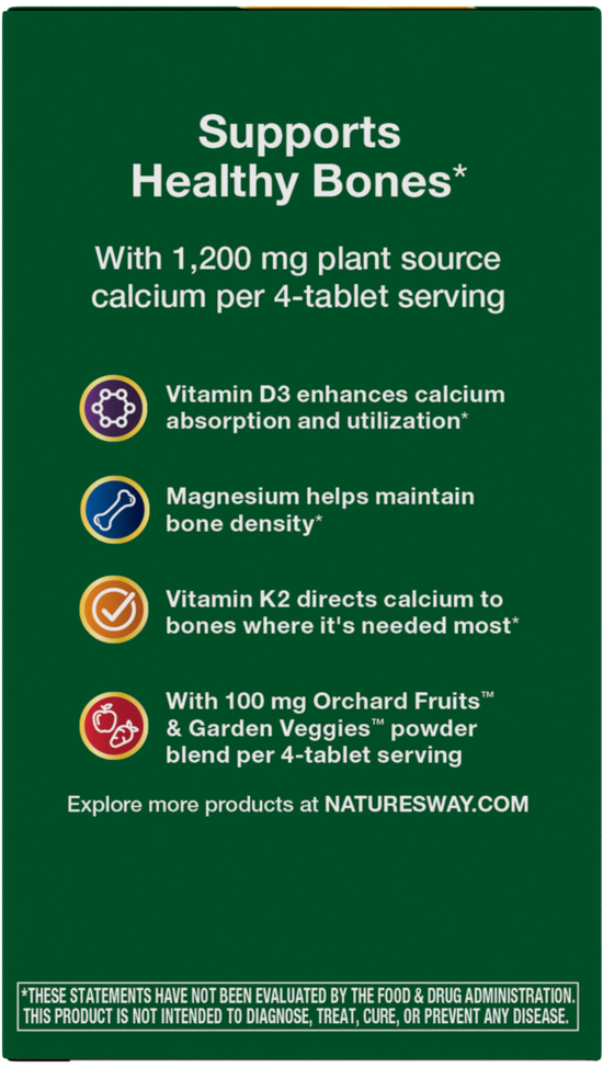 Alive!® Calcium Bone Support | Nature's Way®