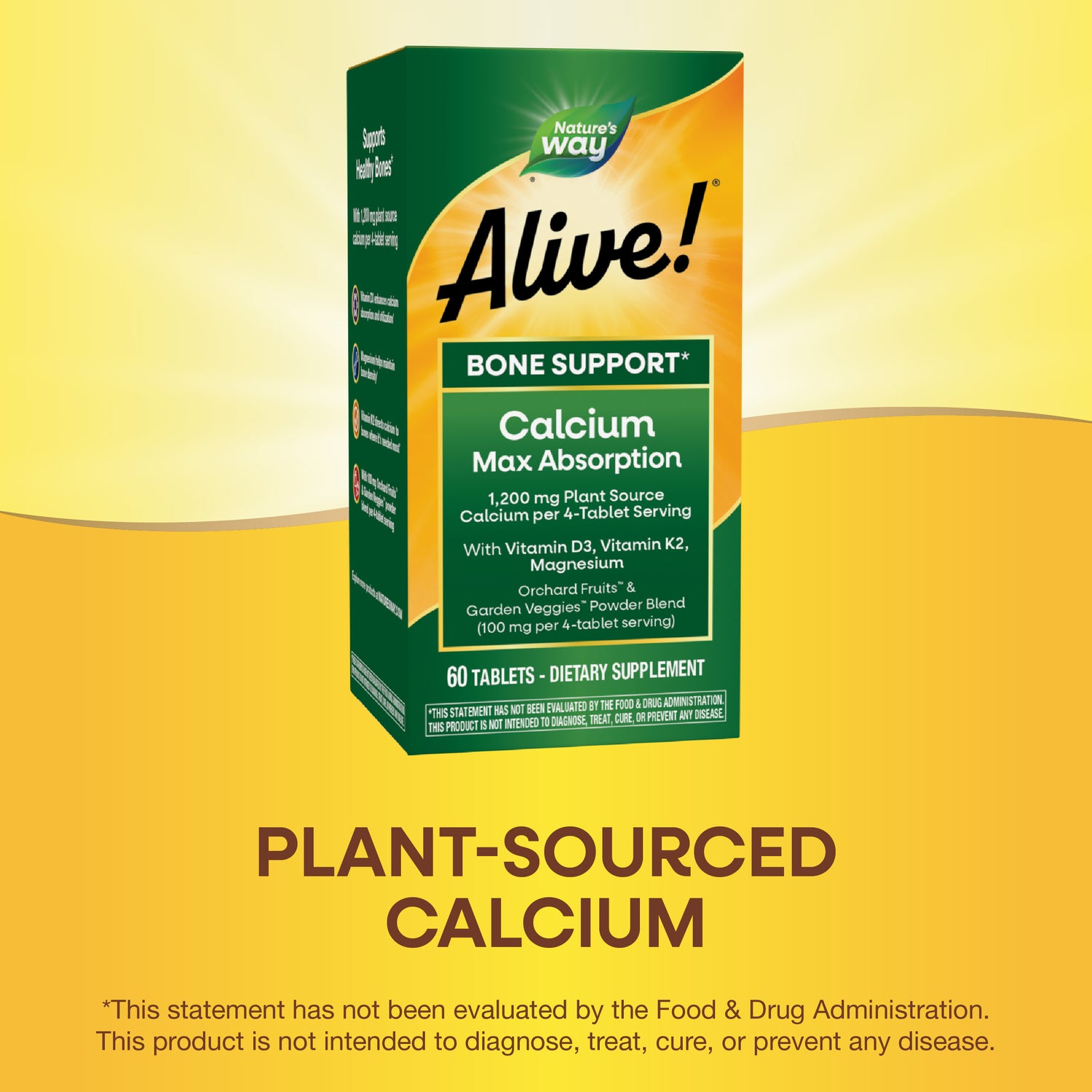 Alive!® Calcium Bone Support | Nature's Way®