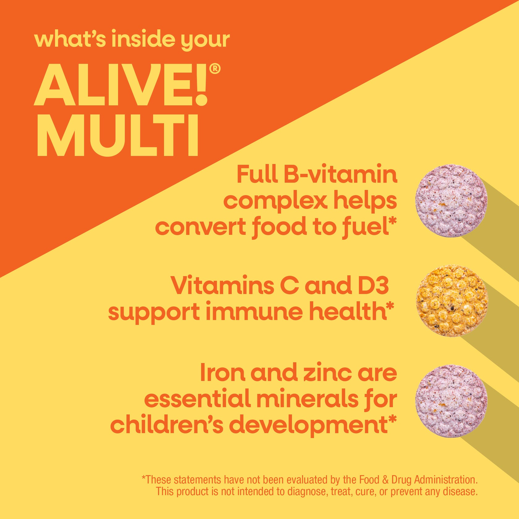 Alive!® Kids Chewable Multivitamin | Nature's Way®