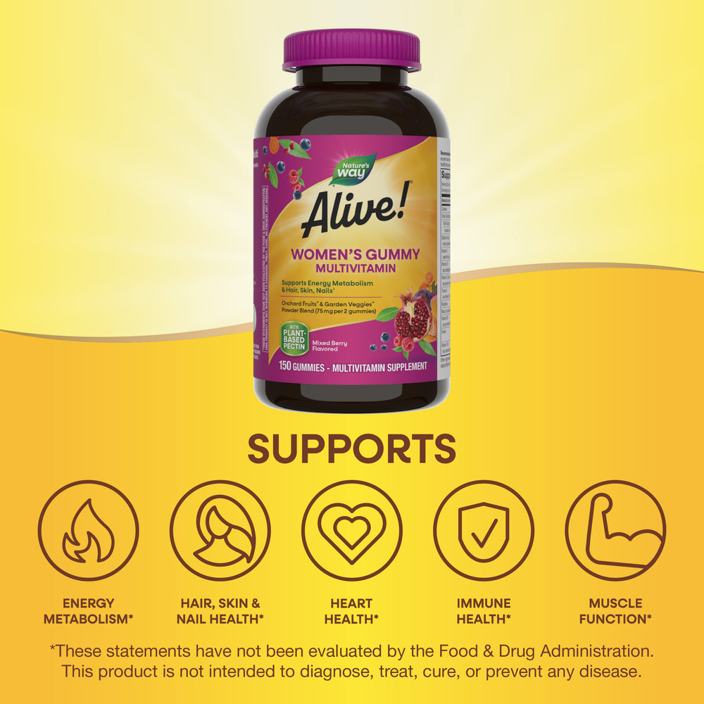 Alive!® Women's Gummy Multivitamin | Nature's Way®