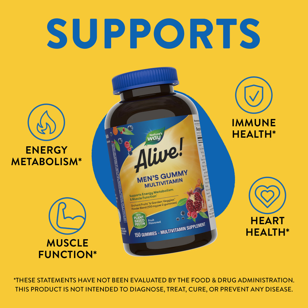 Alive!® Men's Gummy Multivitamin | Nature's Way®